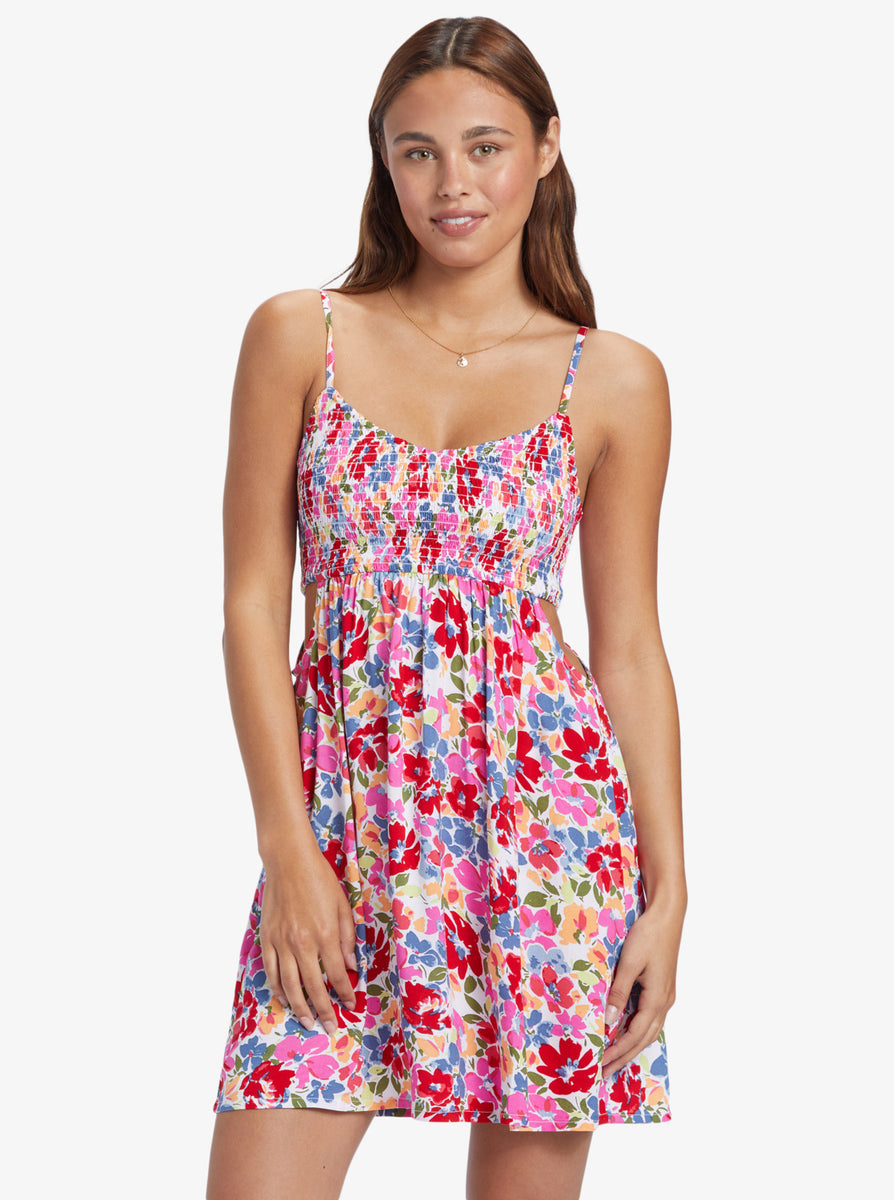 Roxy Womens Hot Tropics Mini Dress – Rumors Skate and Snow